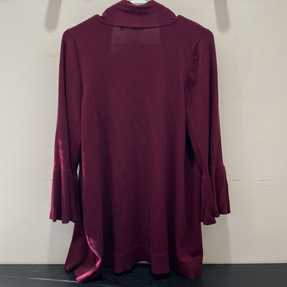 Cyrus | Sweaters | Devotion By Cyrus Burgundy Open Cardigan | Poshmark